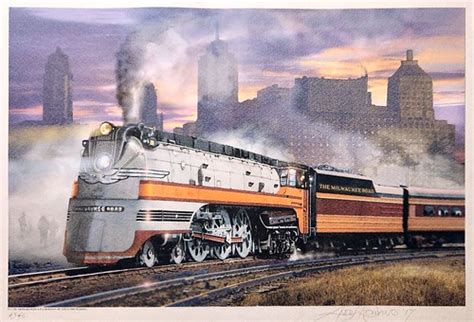 Train S Usa Milwaukee Road Hudson F7 4 6 4 Streamlined Loc Flickr
