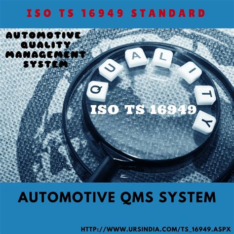 Ts 16949 Certification Automotive Quality System 2016