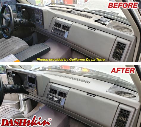 1988 1994 Gm Truck Dash Cover W Defrost Louvers Made In Usa Dashskin