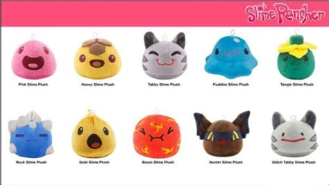 Buy Slime Rancher Plush Pack Gold Hunter Boom Tabby Tangle Rock Puddle