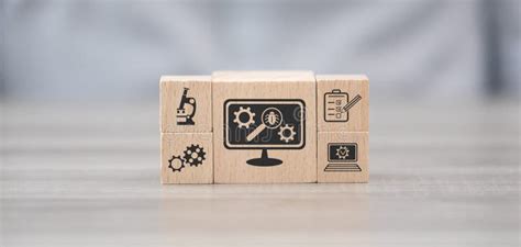 Concept Of Software Testing Stock Photo Image Of Digital Program