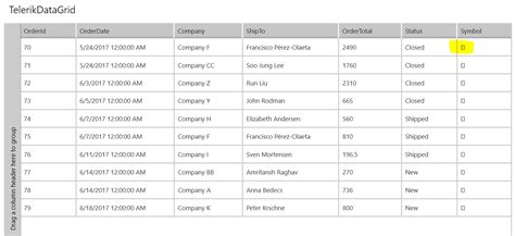 DataGrid Page Templates Does Not Display SymbolIcon Issue Microsoft TemplateStudio