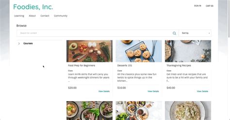 Catalog Filtering Thought Industries