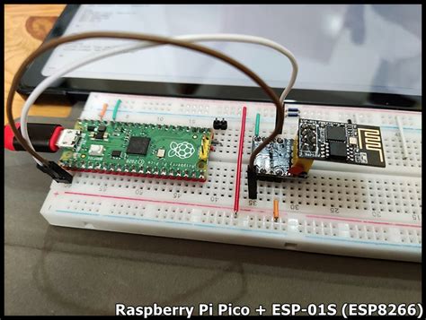 Hello Raspberry Pi Connect ESP S ESP To Raspberry Pi Pico MicroPython Using AT Command