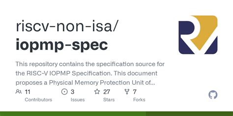 github riscv non isa iopmp spec this repository contains the