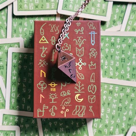 The Green Glyphs Pendulum Glyphs Inner Guidance Pendulum