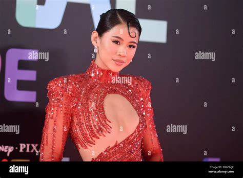 Leah Lewis Arrives At The Premiere Of Elemental On Thursday June 8