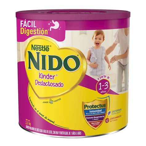 Leche En Polvo Nido Kinder Deslactosada 25 Kg Costco México