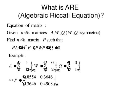 Ppt Computation Of Algebraic Riccati Equation Defining Polynomial Powerpoint Presentation Id