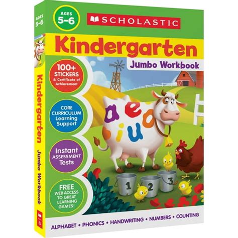 Scholastic Phonics Jumbo Workbook Paperback