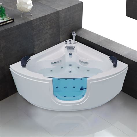Q374 Corner Installation Walk In Massage Bathtub For Eldly People