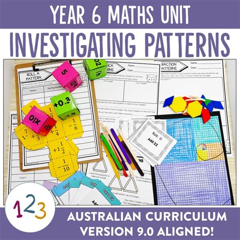 Year 6 Patterns Unit Ridgy Didge Resources Australia