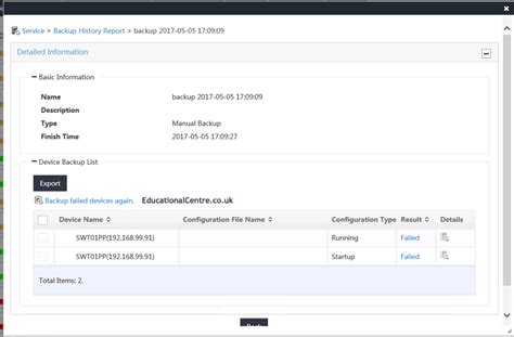 hp imc 7 2 won t backup config of cisco nexus 9k switch uk