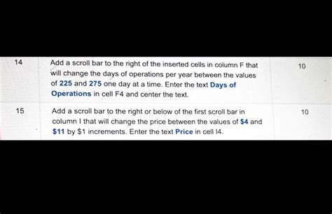 Solved 14 Add A Scroll Bar To The Right Of The Inserted