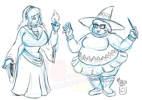 [patreon] Daphne And Velma Fantasy — Weasyl