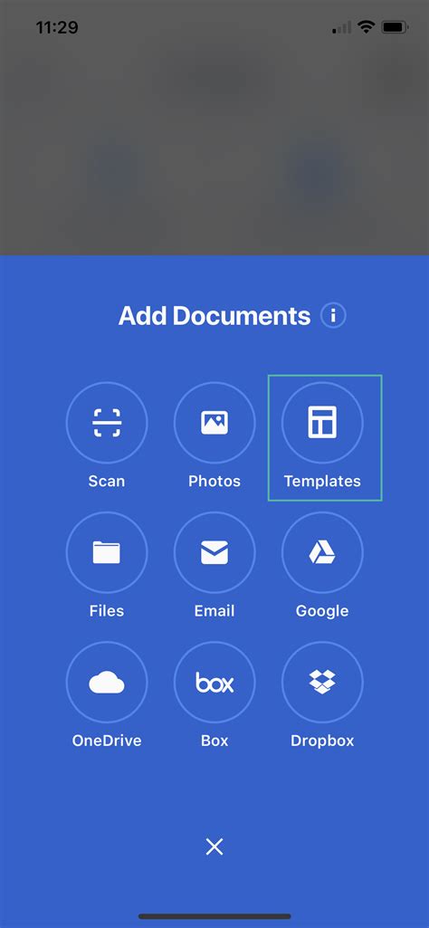 Access Templates In The Docusign Mobile App For Ios Ipad Iphone Ipod
