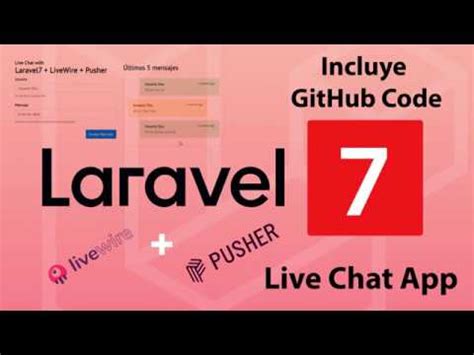 Chat en Tiempo Real con Laravel 7 + Livewire + Pusher (en 8 minutos ...