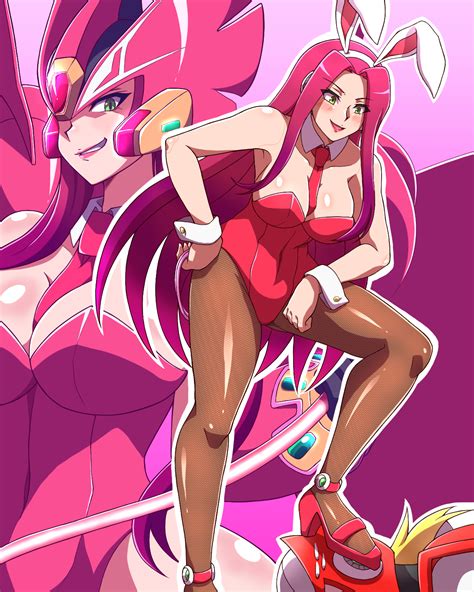 Rule 34 Big Breasts Bunnysuit Ferham Mega Man Mega Man X Mega Man X
