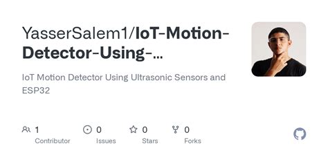 Github Yassersalem1iot Motion Detector Using Ultrasonic Sensors And