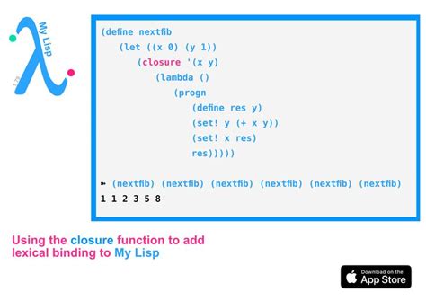 My Lisp And The Closure Function Ads Lisp Expressions
