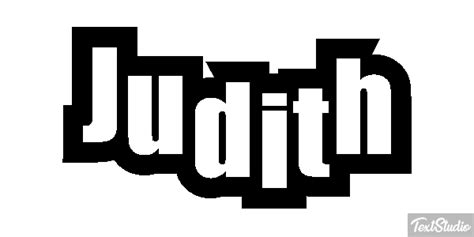 Judith Name Animated  Logo Designs