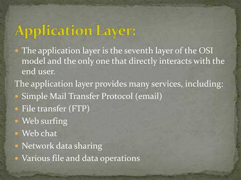 OSI Model Open Systems Interconnection PPTX