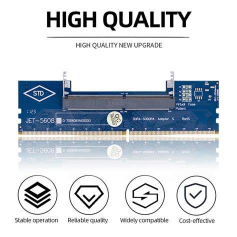 Laptop To Desktop Memory Adapter Ddr3 Ddr4 Ddr5 Connector Card Memory Stick Walmart En Línea
