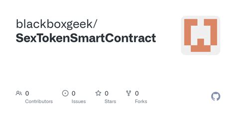 Github Blackboxgeek Sextokensmartcontract