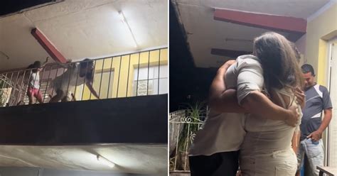 Joven Cubano Llega De Sorpresa A Cuba Por El Cumplea Os De Su Madre