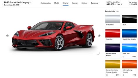 Red Corvette Color Chart New 2025 Chevrolet Suburban Z71 Suv In Long