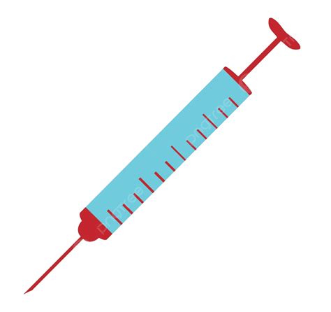 Simple Cartoon Style Hypodermic Needle Artwork Cartoon Hypodermic