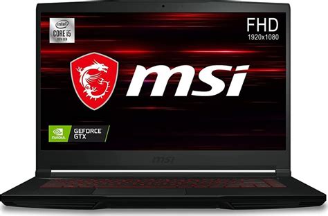 Msi Gf63 Thin 10sc 848in Gaming Laptop 10th Gen Core I5 8gb 512gb