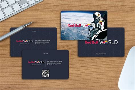 Red Bull Vip Card Vip Card Customer Card Event Promotion