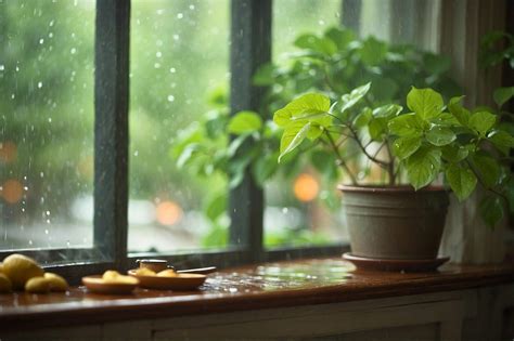 Download Ai Generated Window Pot Plant Royalty Free Stock