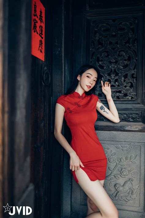 Jvid飄飄女神 色色旗袍 性趣贴图