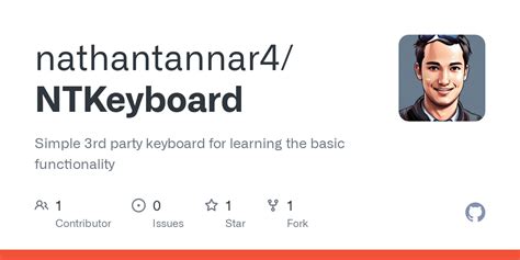 GitHub Nathantannar NTKeyboard Simple Rd Party Keyboard For Learning The Basic Functionality