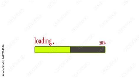 Vidéo Stock Loading error animation Downloading error Screen loading