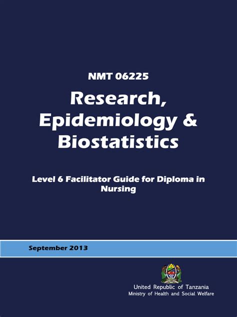 Fg Research Epidemiology And Biostatistics Final Pdf Preventive Healthcare Epidemiology
