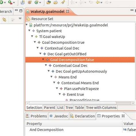 screenshot of the eclipse based requirements editor download