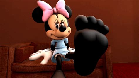 Minnie Mouse Feet