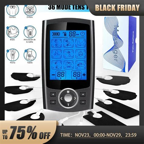 전기 Ems 침술 바디 마사지 근육 자극기 디지털 테라피 슬리밍 머신 전기 자극기 36 가지 모드 마사지 And 휴식