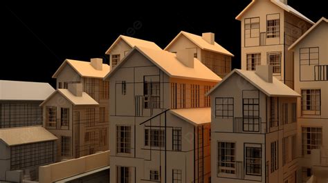 감소 추세를 렌더링하는 3d 부동산 그래프 주택 단지 부동산 투자 부동산 개발 배경 일러스트 및 사진 무료 다운로드