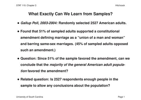 What Exactly Can We Learn From Samples Statistical Reasoning Stat