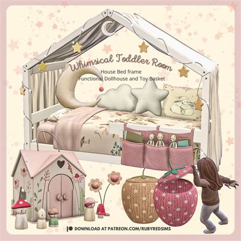 Get More From Ruby Red On Patreon Babe Room Sims Bedroom Sims Baby