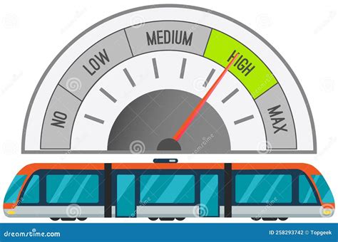 High Speed Train Of Subway Leaving Metro Station Public Transport Speed Measurement With