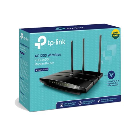 Tp Link Archer Vr400 Ac1200 Wireless Mu Mimo Vdsl Adsl Modem Router Xprs