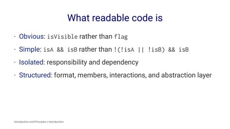 Code Readability Speaker Deck