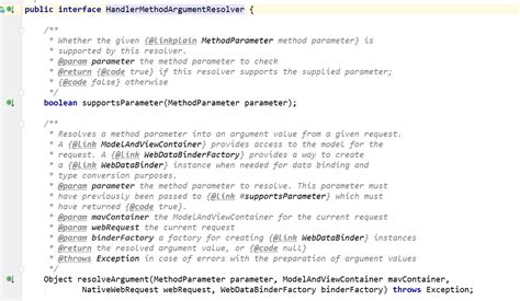 Springmvc 之 Handlermethodargumentresolver使用 柴柴1226 博客园