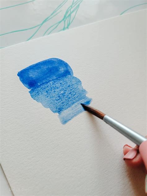 Watercolor Basics Wet On Wet Technique — Dots And Dust