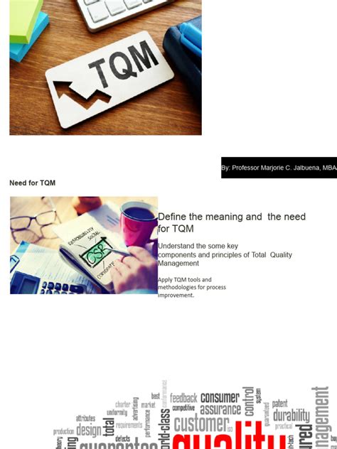 Tqm Principles And Strategies Pdf Six Sigma Motivation